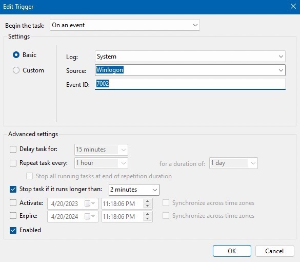 How to force a script to execute at shutdown/logoff and pause system ...