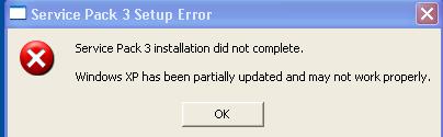 XP SP 3 error on install- Access denied - Windows - Spiceworks Community