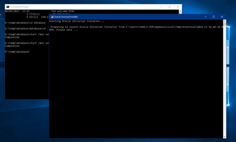 Oracle 12c 12201 Responsefile Quitesilent Install Databases