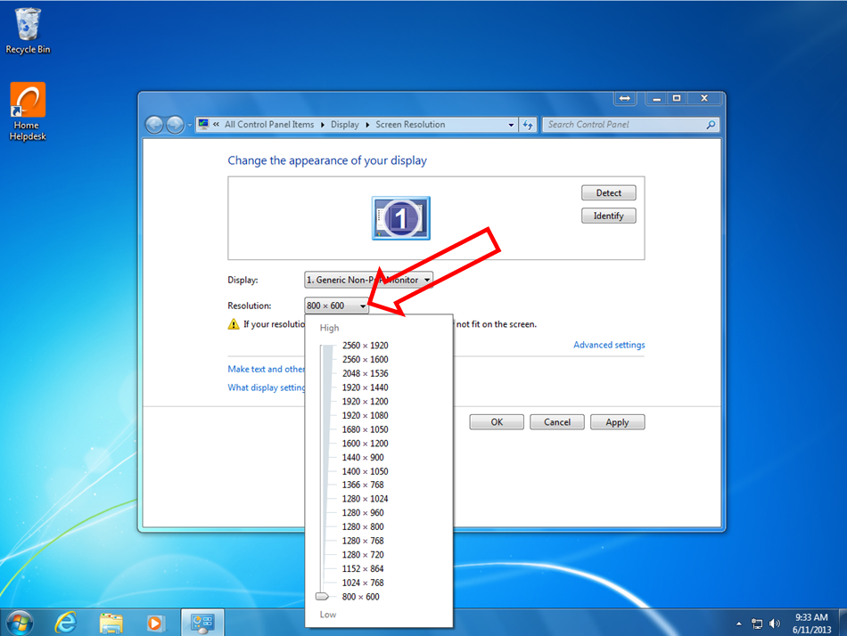 Change Screen Resolution – Windows 7 - Windows - Spiceworks Community