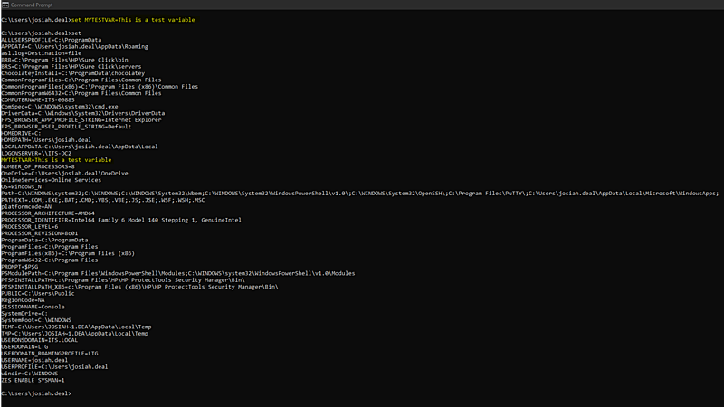 Correct the :Continue section to show the contents of ALL VARIABLES - #2 by josiahdeal3479 ...