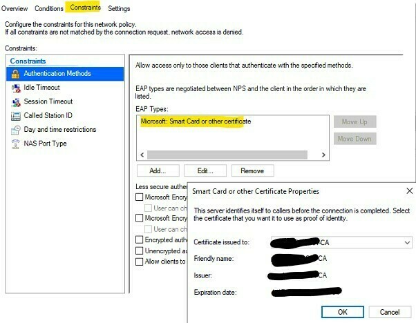 Certificate for computer authentication - Software & Applications ...