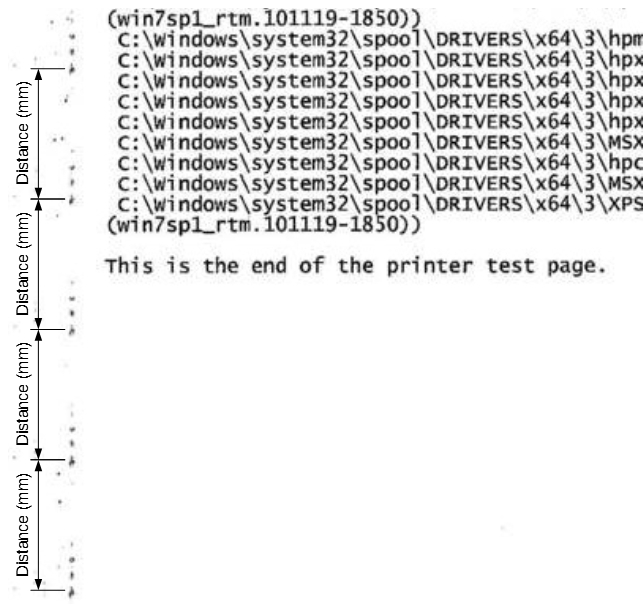 Brand New HP Printer Leaving Dotted Streak On Left Side Of Paper ...