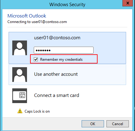 Outlook credential Prompts when restarted - #11 by joz - Collaboration ...