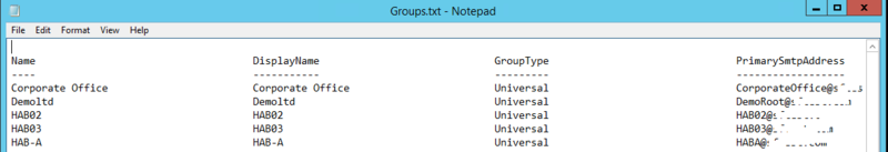 Exchange Powershell - How do I export a list of distribution groups? - Programming & Development ...