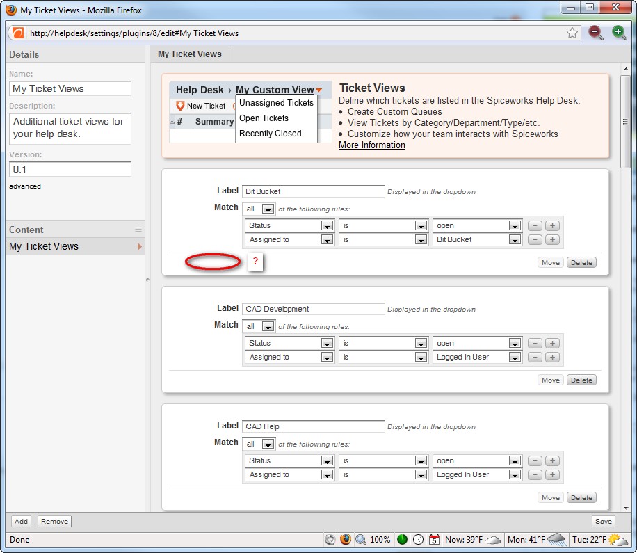 Can I edit the system ticket views? - Spiceworks Support - Spiceworks Community