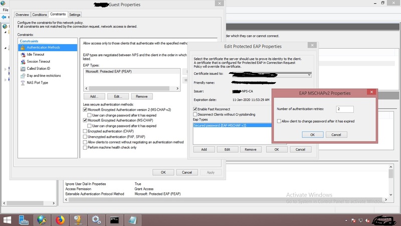 NPS + VLAN configuration for 2 IP Range authentication based on 2 SSID - Networking - Spiceworks ...