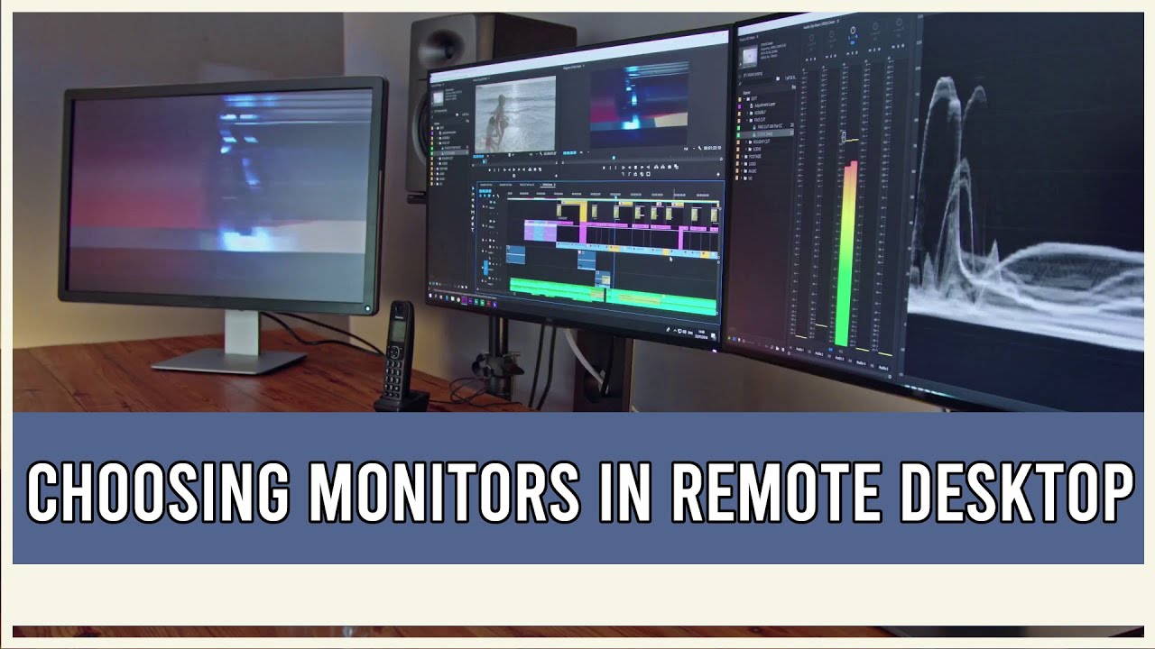 How To - RDP on two of three monitors? - Software & Applications - Spiceworks Community