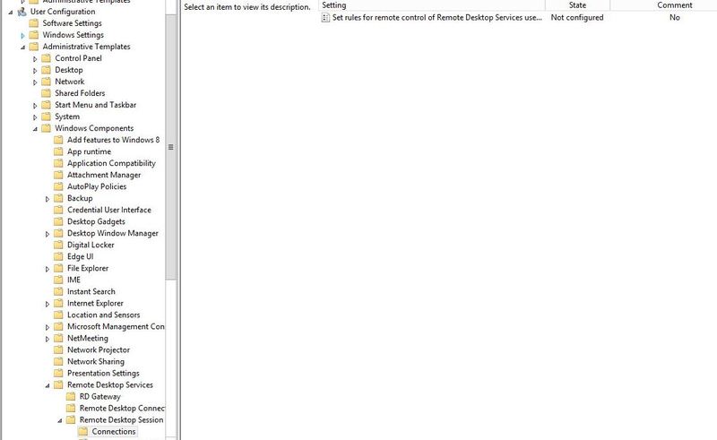 Policy to allow shadowing of RDS users - Software & Applications - Spiceworks Community
