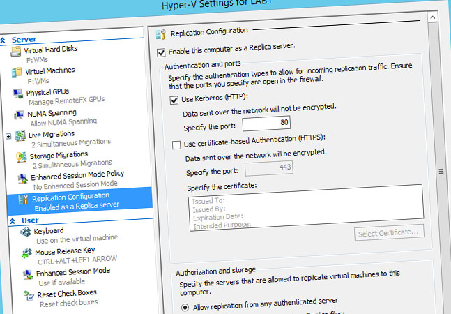 Hyper-V Clustering vs Hyper-v Replicate - Virtualization - Spiceworks ...