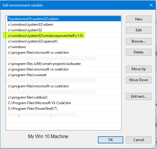 One rogue Win 10 machine suddenly refuses to run "powershell.exe" with a scheduled Task ...