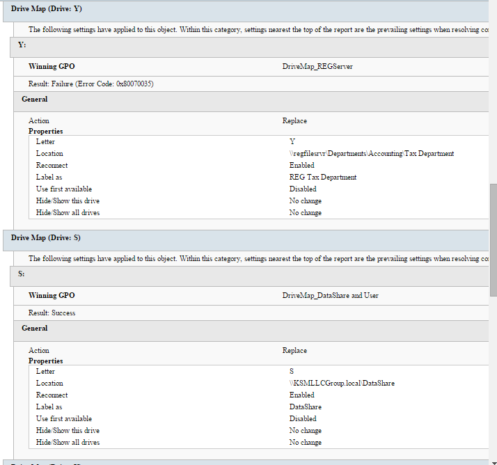 Using GPO to Map Folders Accessed via VPN - Windows - Spiceworks Community