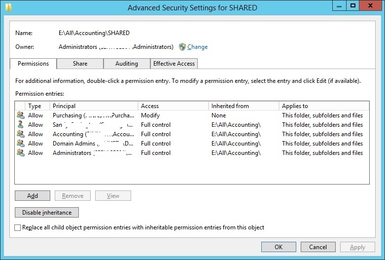 NTFS Permissions - READ ONLY When Granted WRITE Access - #7 by PassRusher - Windows - Spiceworks ...