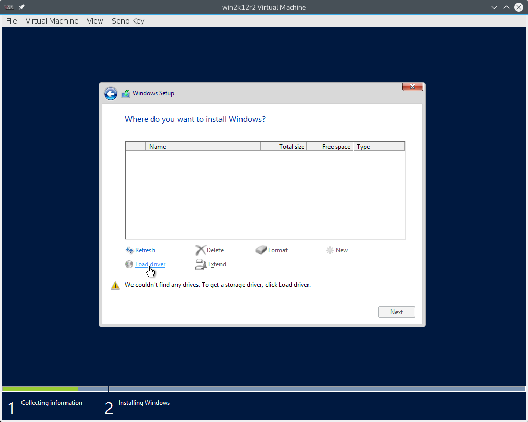 My RAID is not visible in WinPE > Repair and visible in WinPE > Install Windows. - Software ...