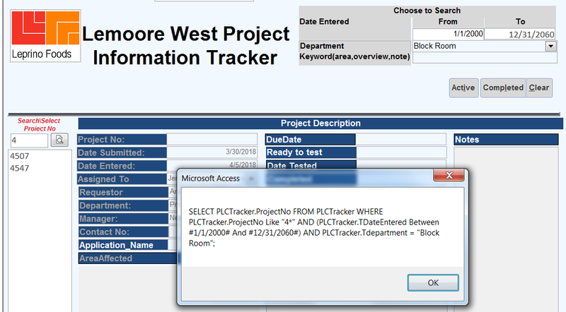 Filtering a listbox - Databases - Spiceworks Community