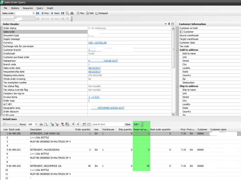 Release Reserved Lines - Syspro 7 - Software - Spiceworks Community