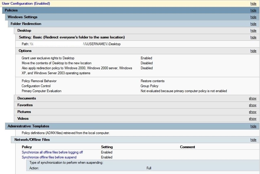 Folder Redirection Deleting Files - Software & Applications - Spiceworks Community