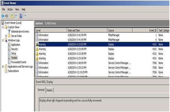 Display Driver igfx Stopped responding - Hardware - Spiceworks Community Display Driver igfx Stopped responding - Hardware - Spiceworks Community