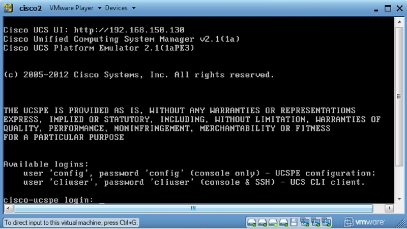 Cisco UCS Emulator Not working on Vsphere and VMware Player - #2 by samboutros - Networking ...