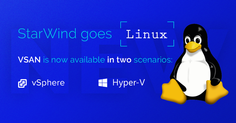 StarWind is getting serious about Linux - StarWind - Spiceworks Community