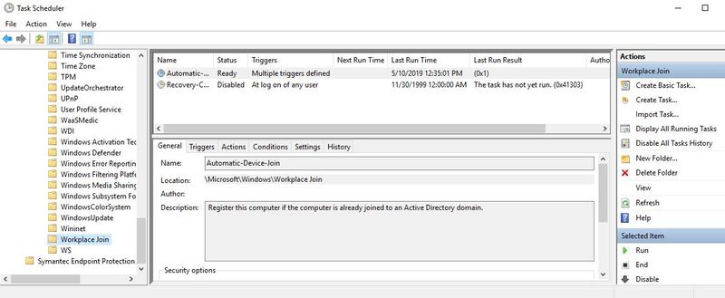 Server 2019 User Device Registration 304, 307, 360 - Software & Applications - Spiceworks Community