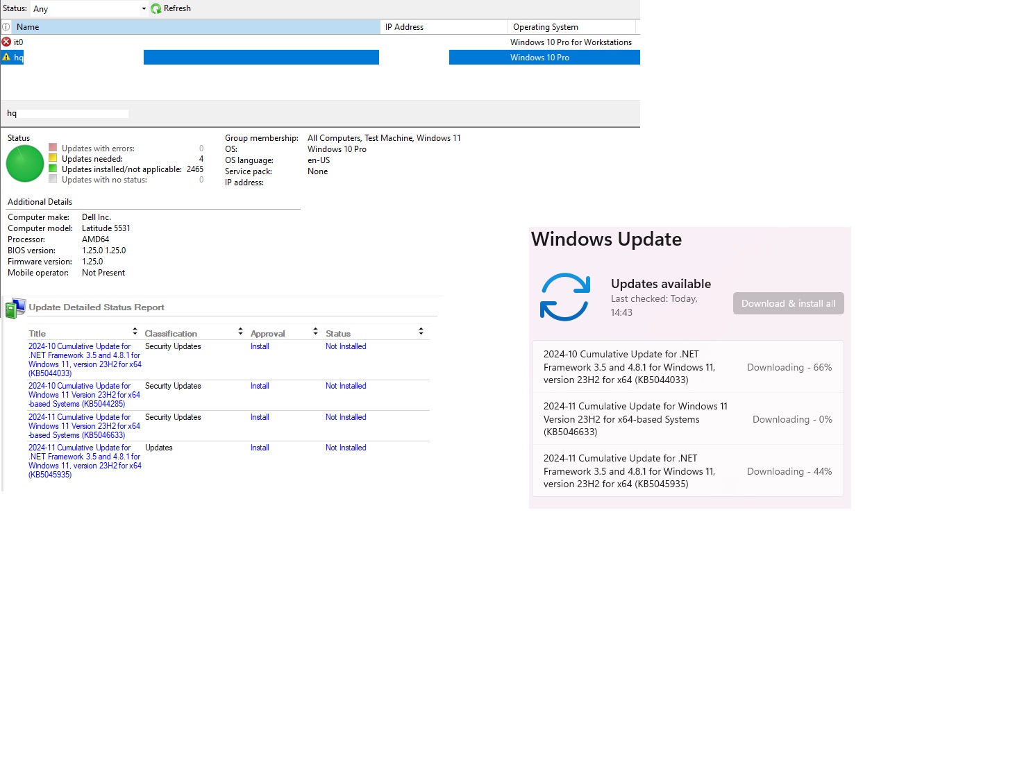 WSUS on Server 2022 - Windows 11 Clients - Windows - Spiceworks Community WSUS on Server 2022 - Windows 11 Clients - Windows - Spiceworks Community