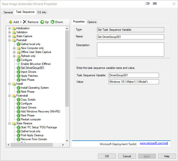 MDT Total Control Driver Injection Not Working - Software & Applications - Spiceworks Community