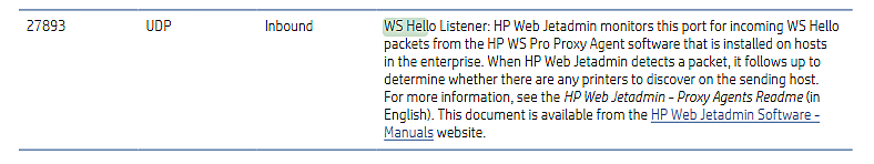 HP Webjet Admin: Proxy Agents for USB-Devices and WJADISCOVERYPORT ...