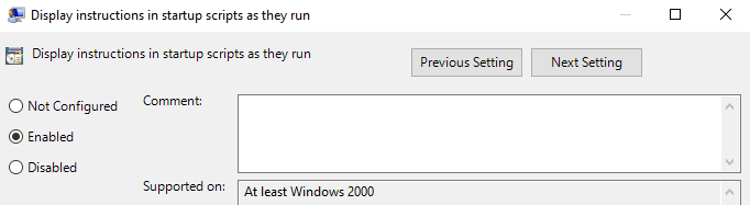 Show Group Policy startup and shutdown scripts - Windows - Spiceworks Community