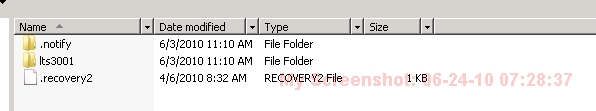 How can you manually recover backup exec desktop laptop option files ...