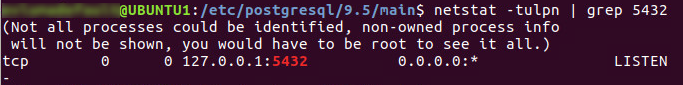 Ubuntu Can T Connect To Postgresql Database Over Port 5432 Linux Spiceworks Community