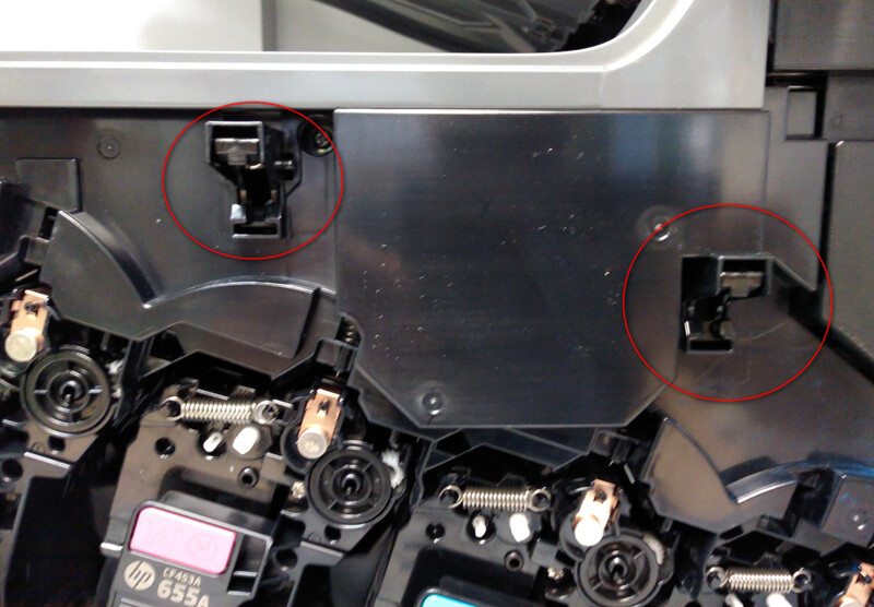 The Printer Exposed: Locking cartridge doors - Hardware - Spiceworks ...