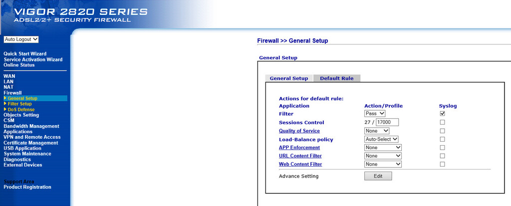 Draytek 2830 Modem/Router Setup - #5 by seanmdit - Networking - Spiceworks Community