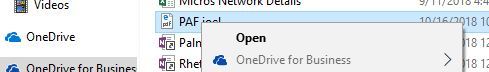 OneDrive For Business context menu greyed out - Software - Spiceworks ...