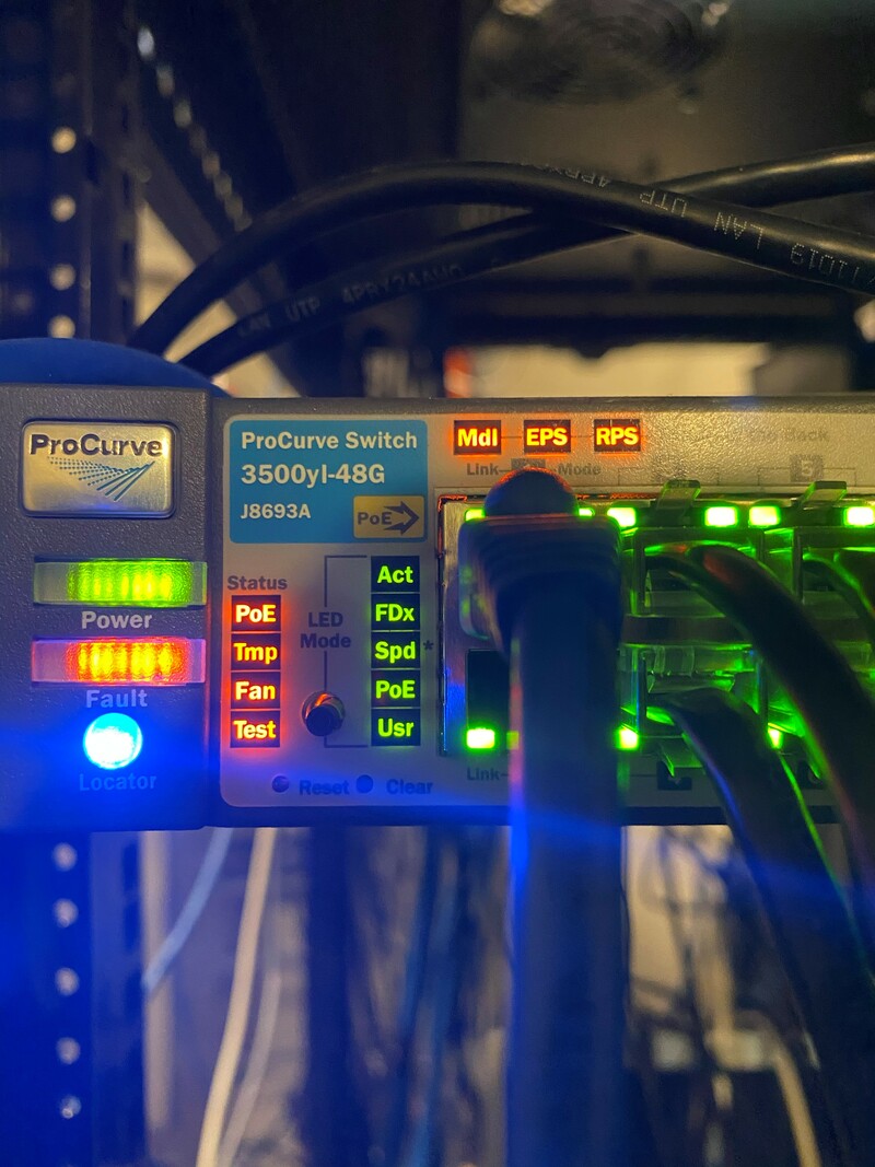 HP Procurve failure - Hardware & Infrastructure - Spiceworks Community