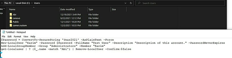 Add user to local admin group via CMD - Software & Applications - Spiceworks Community