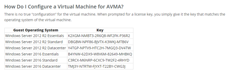 Hyper-V 2016 host how to activate Windows Server 2016 VMs? - #2 by ...