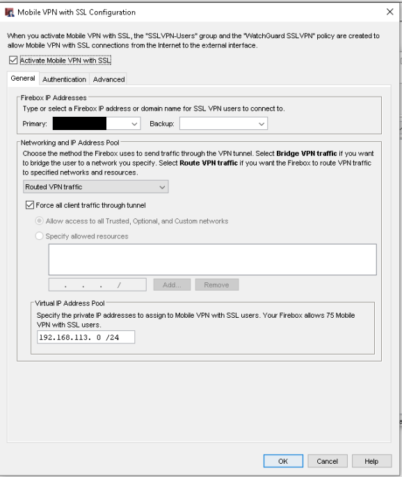 Watchguard SSL VPN and Virgin Media (UK) and a WFH nightmare ...