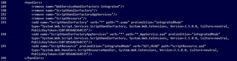 IIS Handler Mapping error - Programming & Development - Spiceworks Community