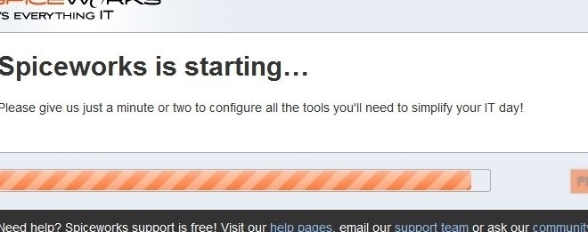 Installed spiceworks today, scan won't complete, firewall is open, what ...