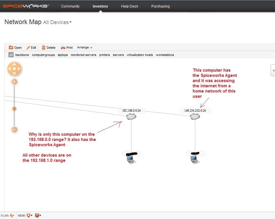 Does remote agent send external IP address? - Spiceworks Support - Spiceworks Community
