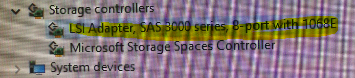How do you access SAS Drive in a desktop with Sata options? - Hardware ...