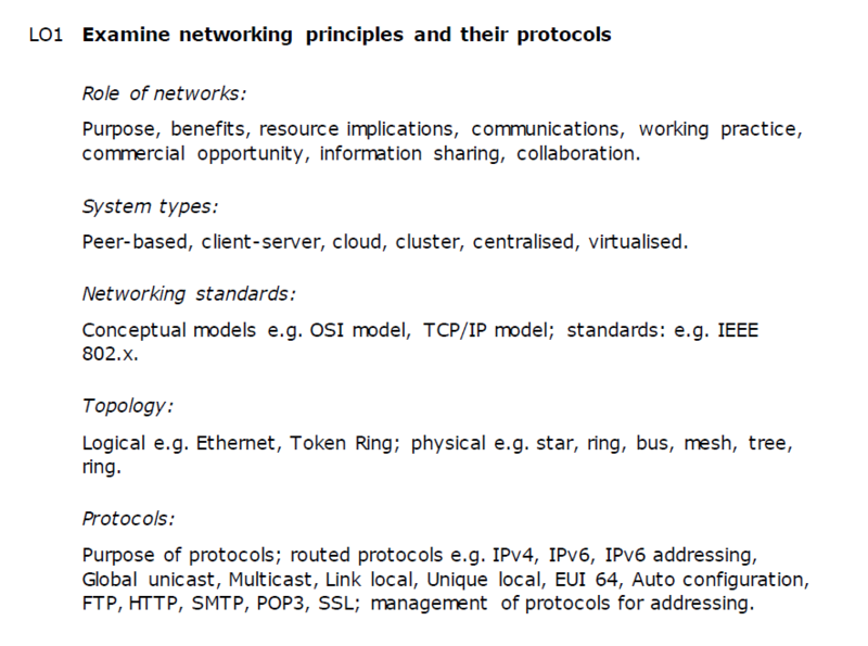Discuss the benefits and constraints of different network types and ...