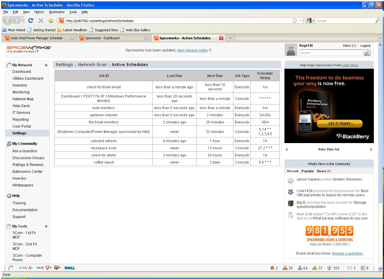 Undo Intel Power Manager Schedule - Spiceworks Support - Spiceworks Community