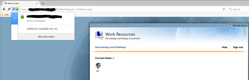 Rdweb Works Internally Doesnt Externally Windows Spiceworks