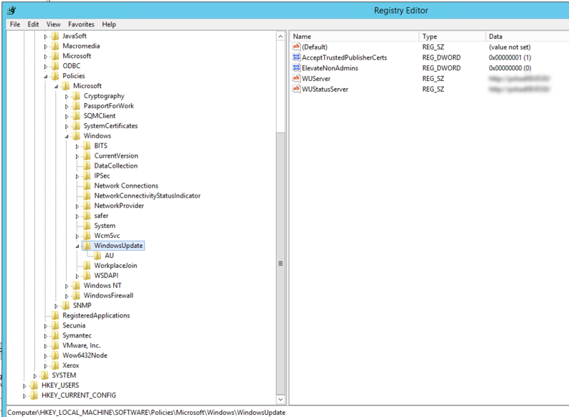 2016 WSUS on 2012 R2 Domain - Software & Applications - Spiceworks ...