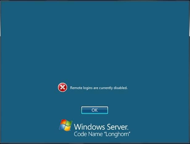 Remote Logins are Disabled - Software & Applications - Spiceworks Community