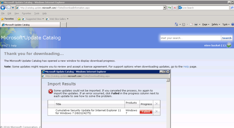 WSUS Server 2003 Import Fails - Windows - Spiceworks Community