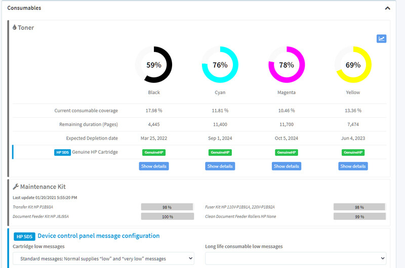 Software for Printer toner/ink monitoring and alerts - Hardware ...