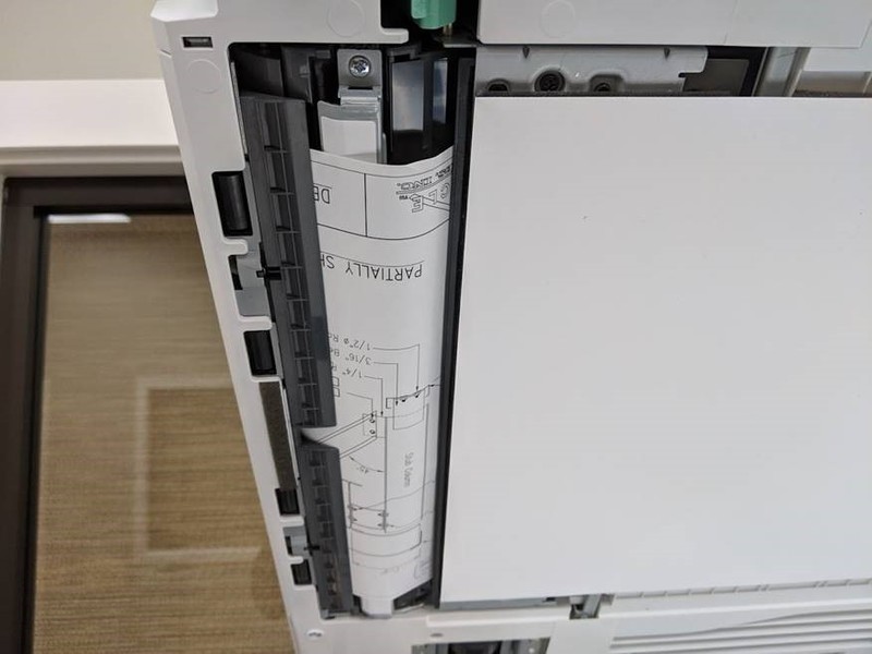 HP LaserJet MFP E72525 - Jams In Document Feeder - Hardware ...